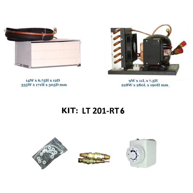 Ice Box Conversion Kit w/formed box- 12ft/cu-Nova Kool (LT201-RT6) - Products