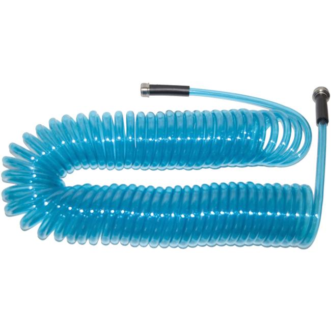 Spring coiled watering hose 50 ft DELUXE- Plastair - Products