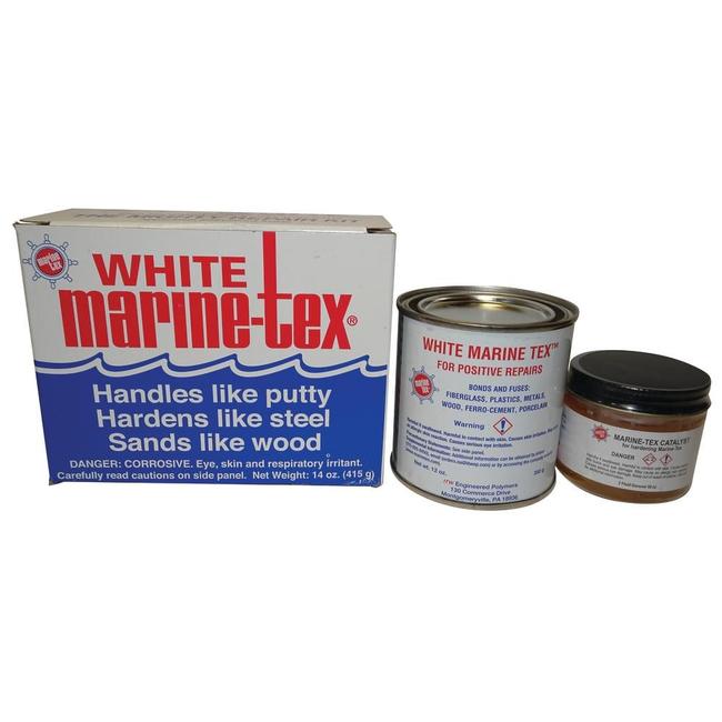 Marine-Tex Epoxy Putty- White (14oz) - Products